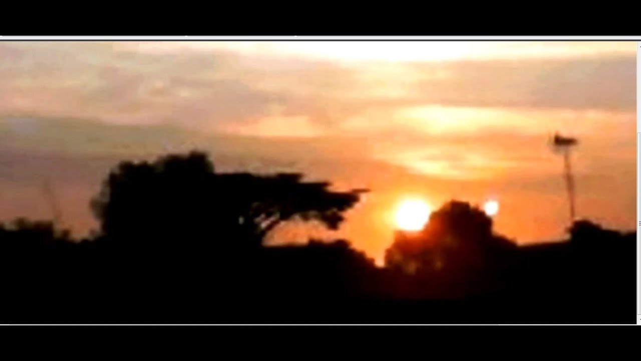 Two Suns Visible at Sunrise in the UK - YouTube