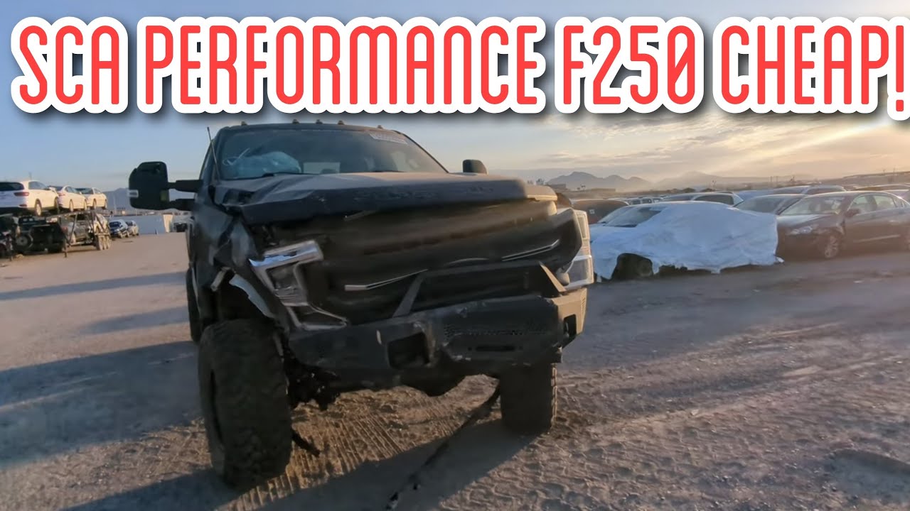 F250 SCA Black Widow, So Many Trucks, Cheap At Auction. - YouTube