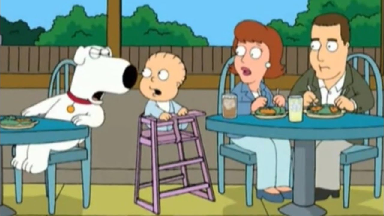 Brian yells at baby - YouTube