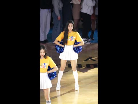 [4K] 230213 삼성썬더스 강수지 치어리더 (Opening performance, Starting LineUp)