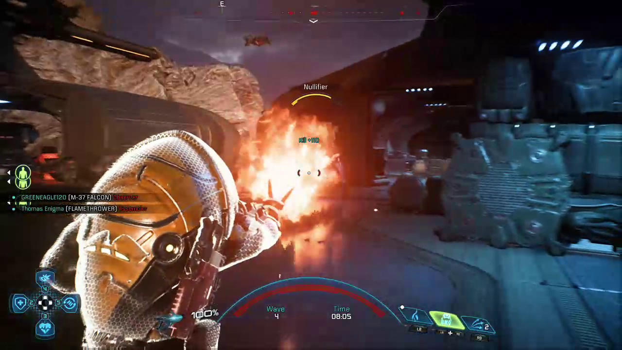 Mass Effect : Andromeda Krogan Merc (Gold Gameplay) - YouTube