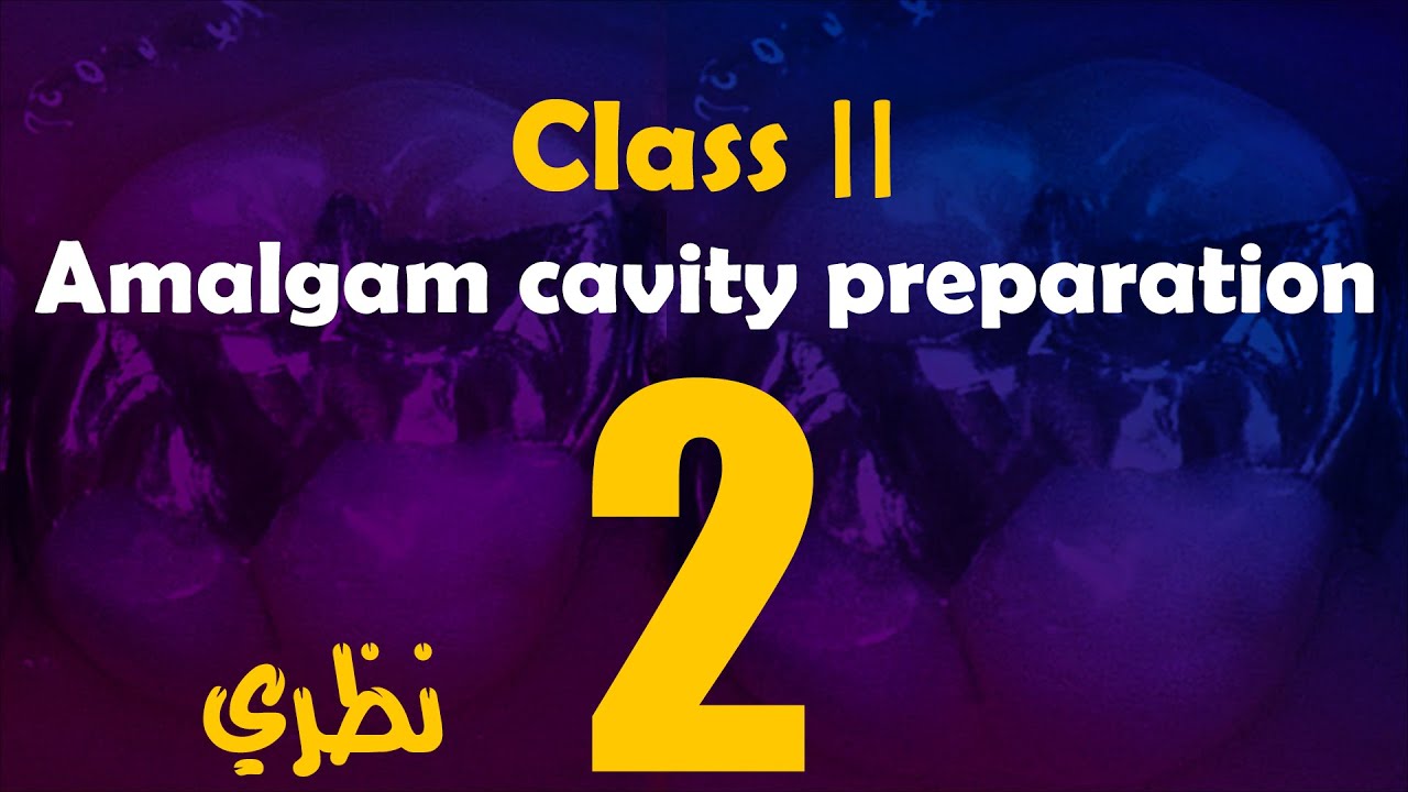Operative | class|| amalgam cavity preparation - YouTube