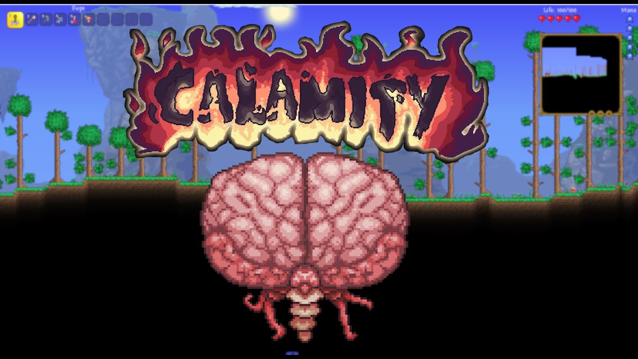 (Outdated) How to Beat Brain of Cthulhu as Summoner in Calamity - YouTube