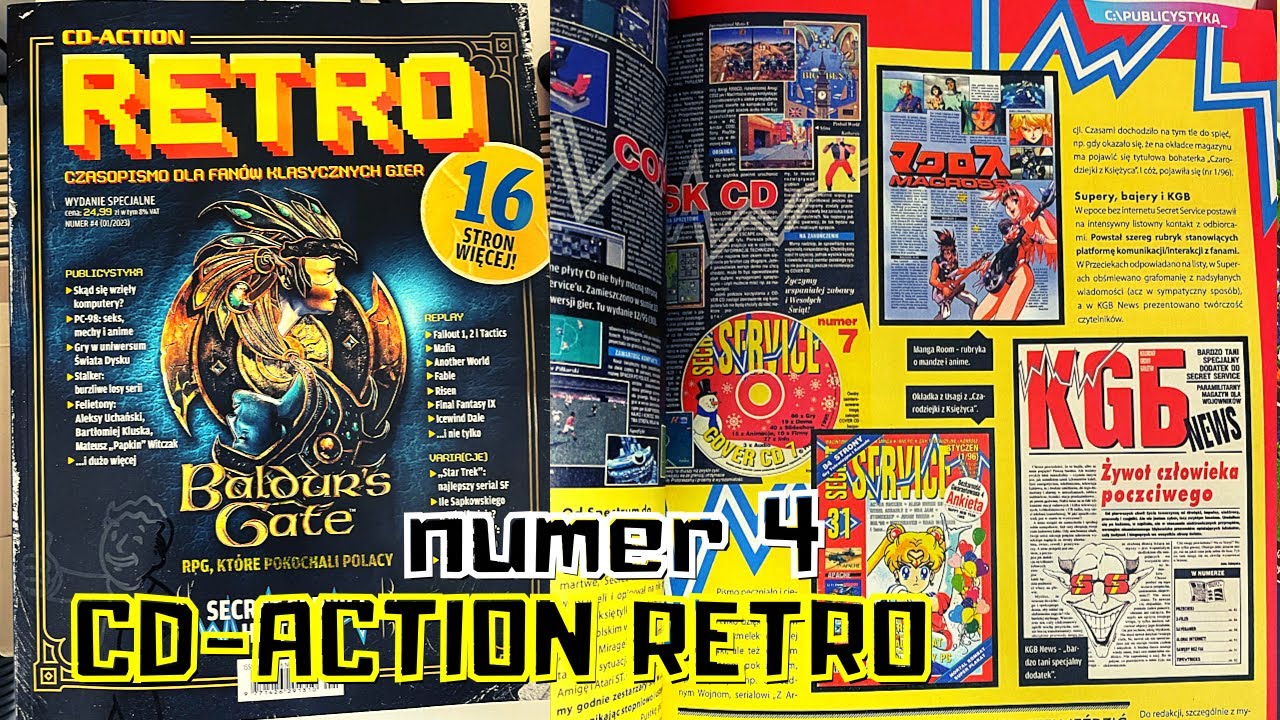 CD ACTION RETRO - numer 4 (01.2023). Kolejna sentymentalna podróż... - YouTube