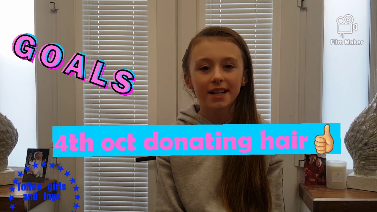 The Little Princess trust charity Hopes fundraiser hair donation🎉 - YouTube