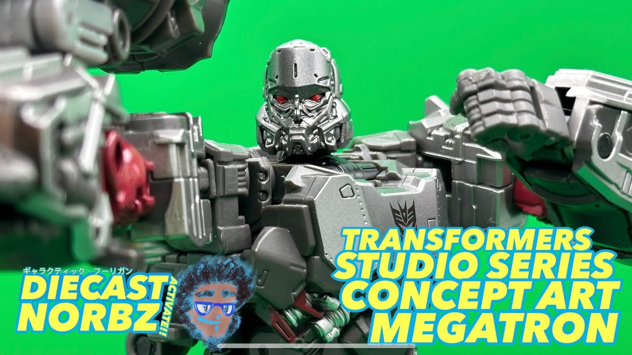 TRANSFORMERS STUDIO SERIES CONCEPT ART MEGATRON - YouTube