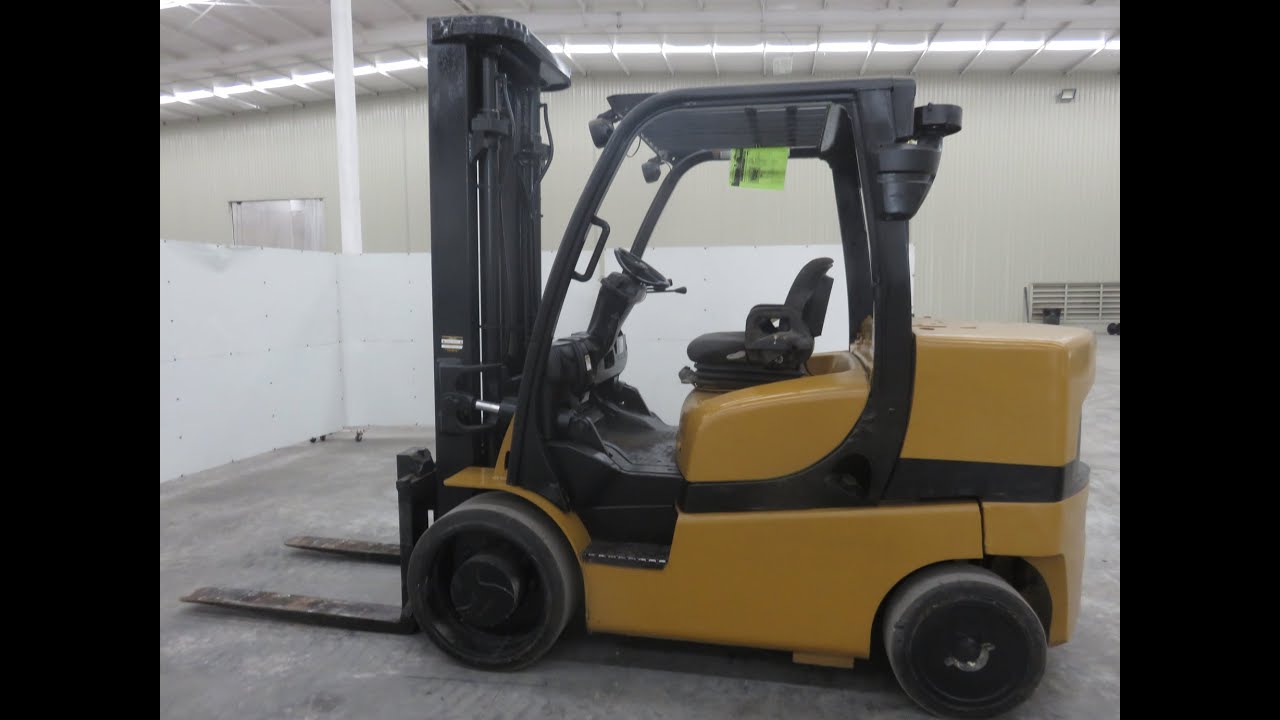 Como Operar o Manejar Montacargas Marca YALE Modelo GDC155VXNCBV107 ...