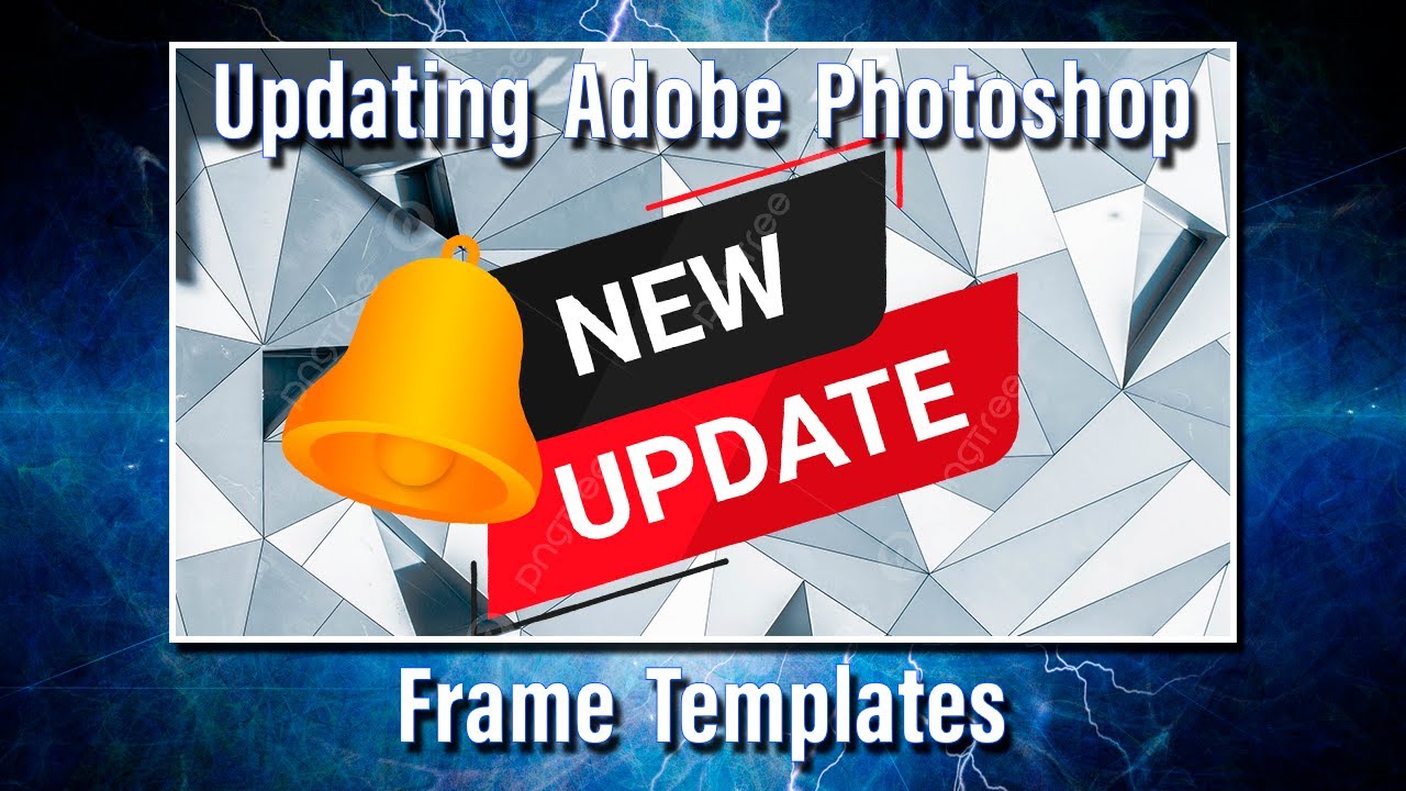Updating Adobe Photoshop Frame Templates - YouTube