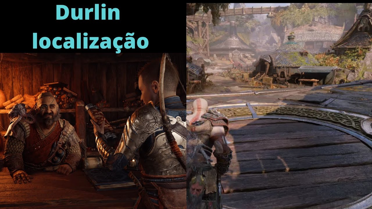 durlin localização god of war ragnarok - YouTube