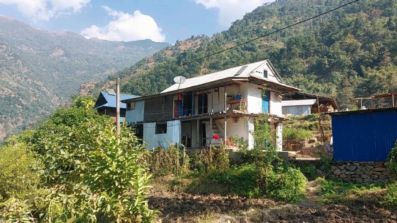 The Mountain village Simple and Beautiful | Extreme Remote Area - YouTube