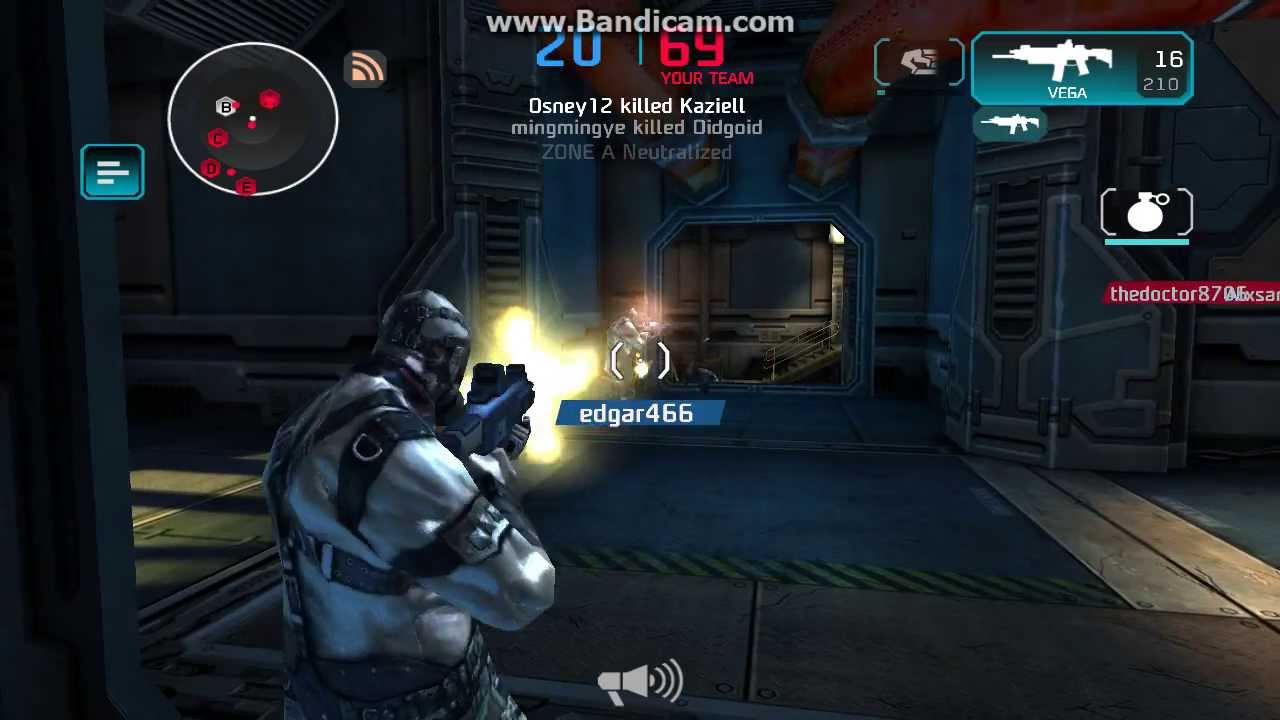 Shadowgun: Deadzone- Zone Control Gameplay #1 - YouTube