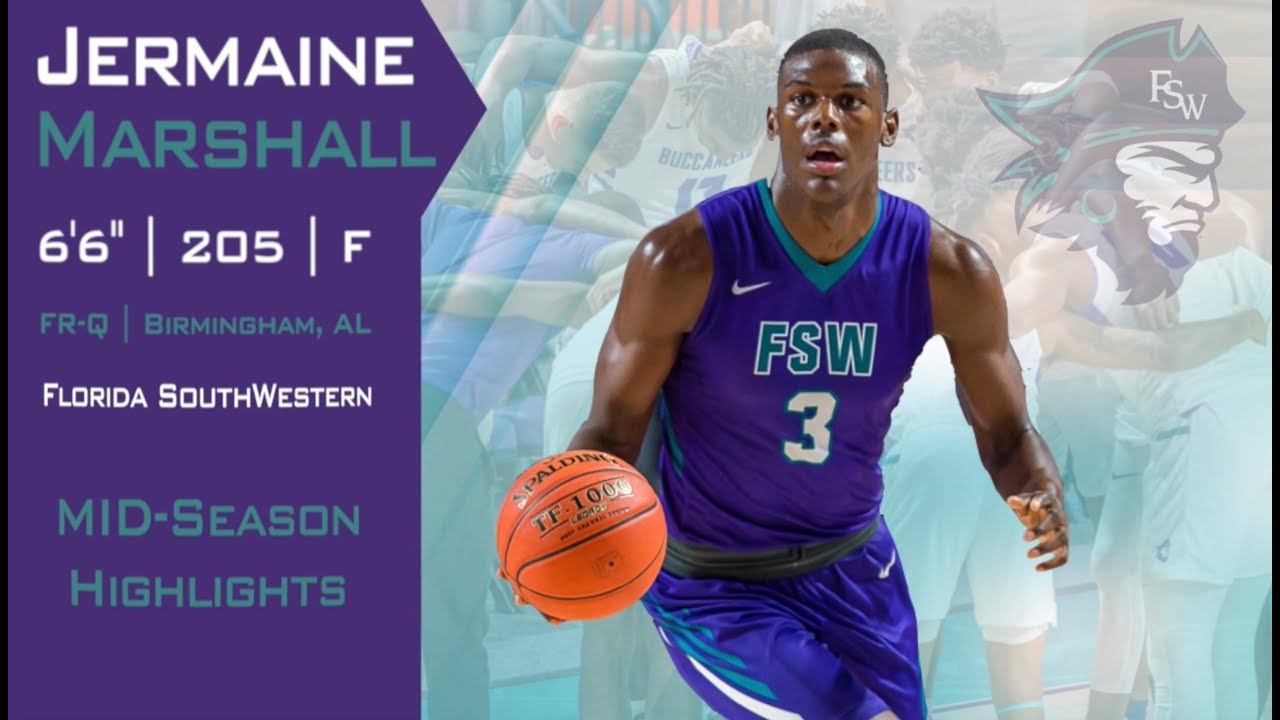 Jermaine Marshall | F | 6'6" | FR-Q | FSW Bucs | Mid-Season Highlights ...