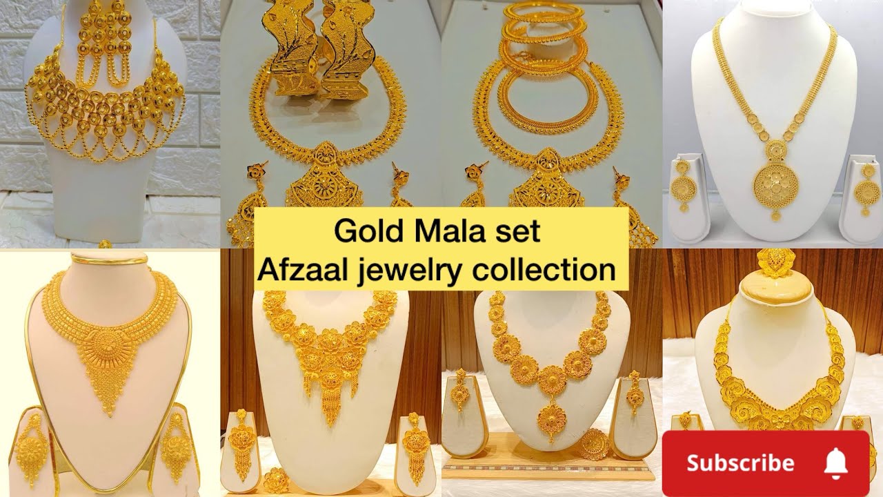 🥰 beautiful most jewelry gani set gold | Afzaal jewelry collection ...