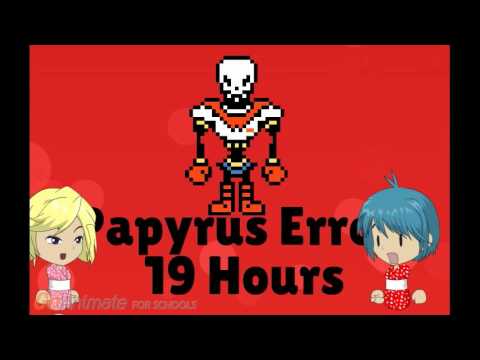 Papyrus Error - YouTube