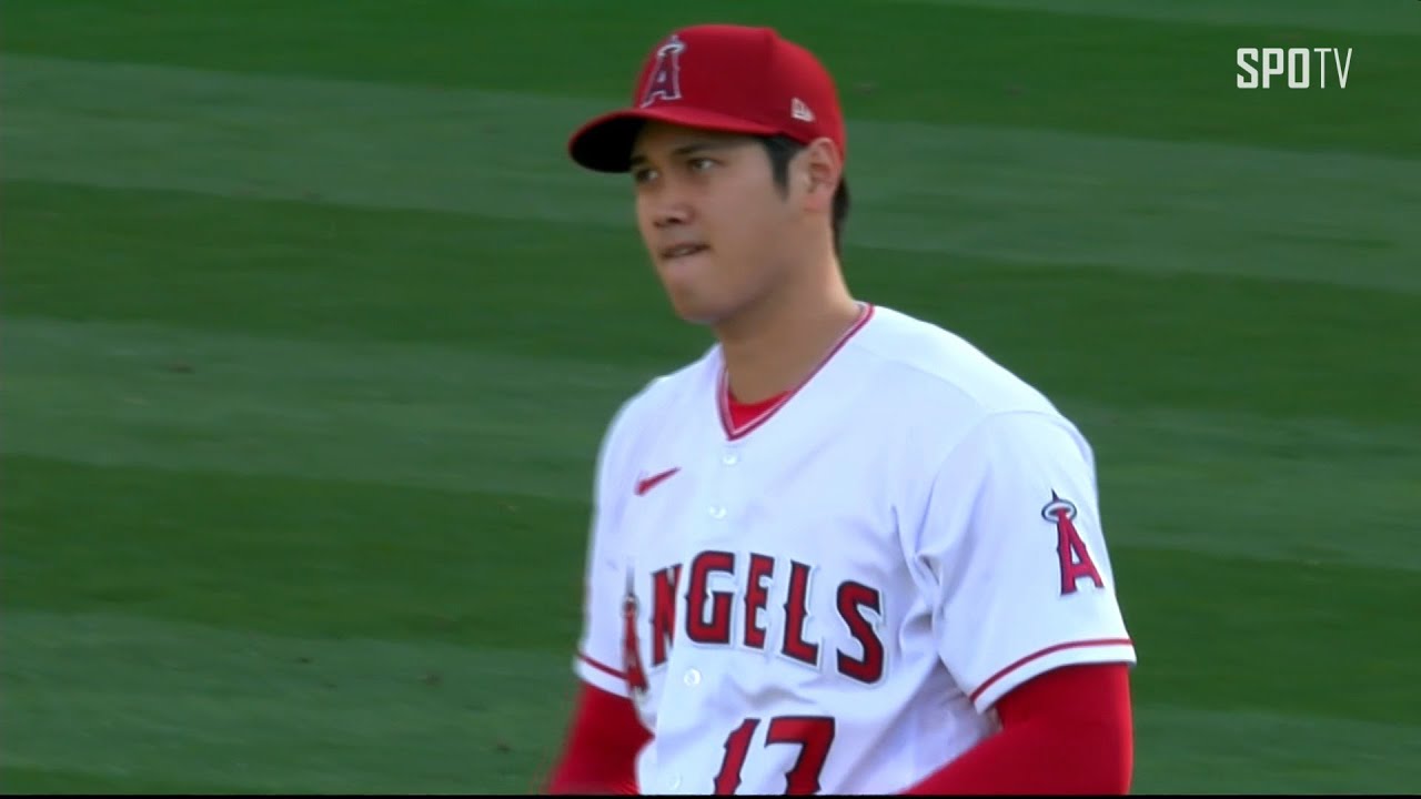 [MLB] '7이닝 12K 1실점에도 패전..' 오타니 주요장면 (06.22) - YouTube