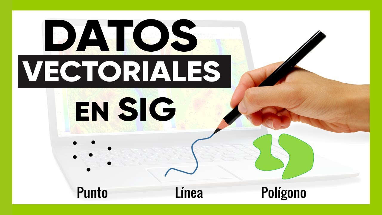 Qué son los datos vectoriales en un SIG? - YouTube