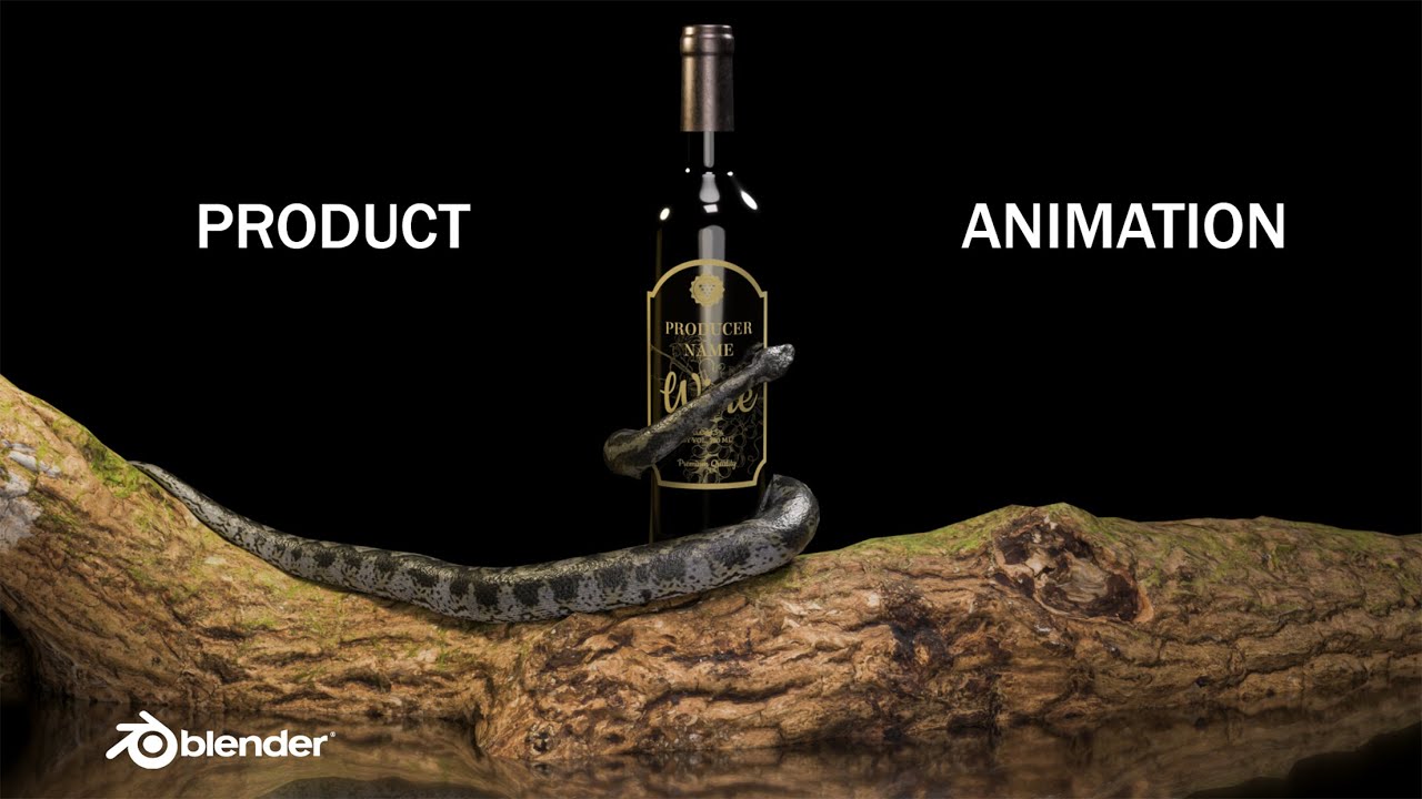 Blender Product Animation Tutorial | Snake Wrap Effect - YouTube