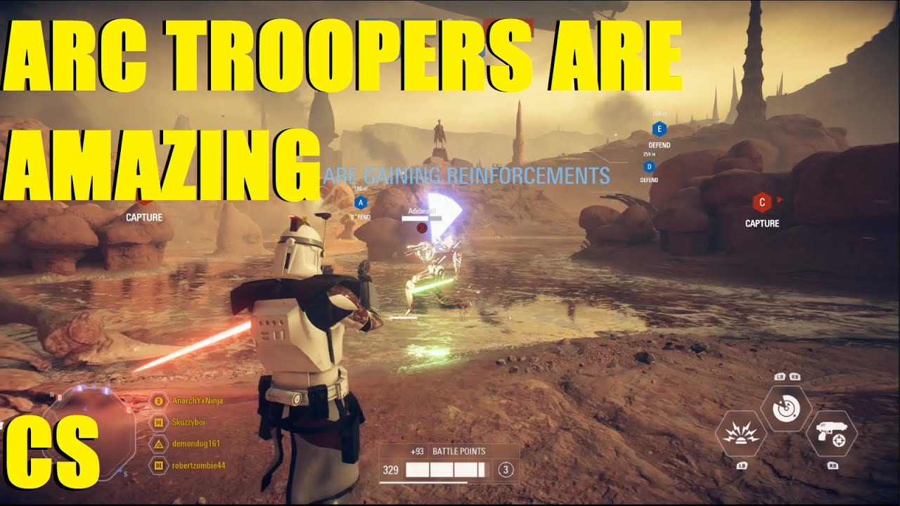 Star Wars Battlefront 2 - Arc Troopers are AMAZING! | For the Republic ...