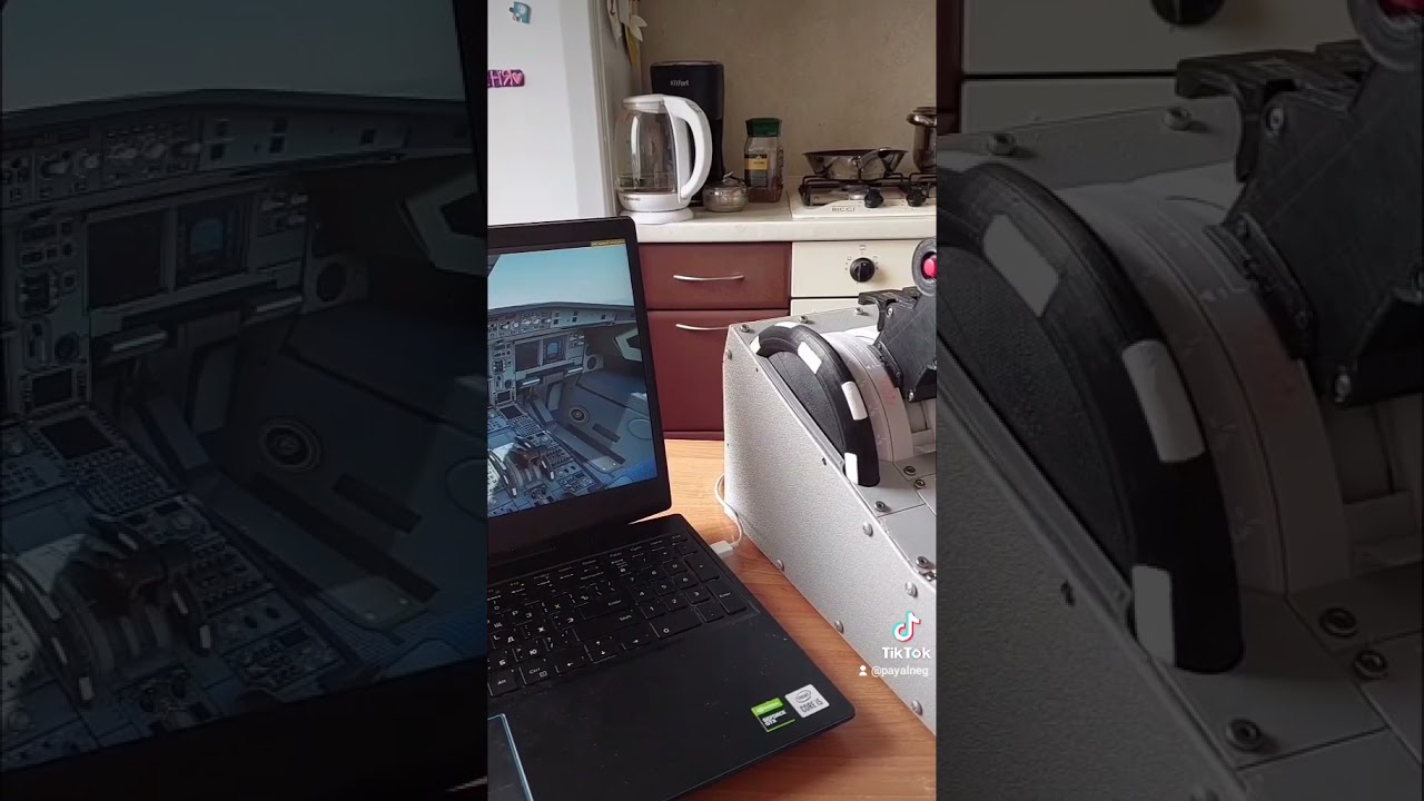 A320 Quadrant trimmer in work - YouTube