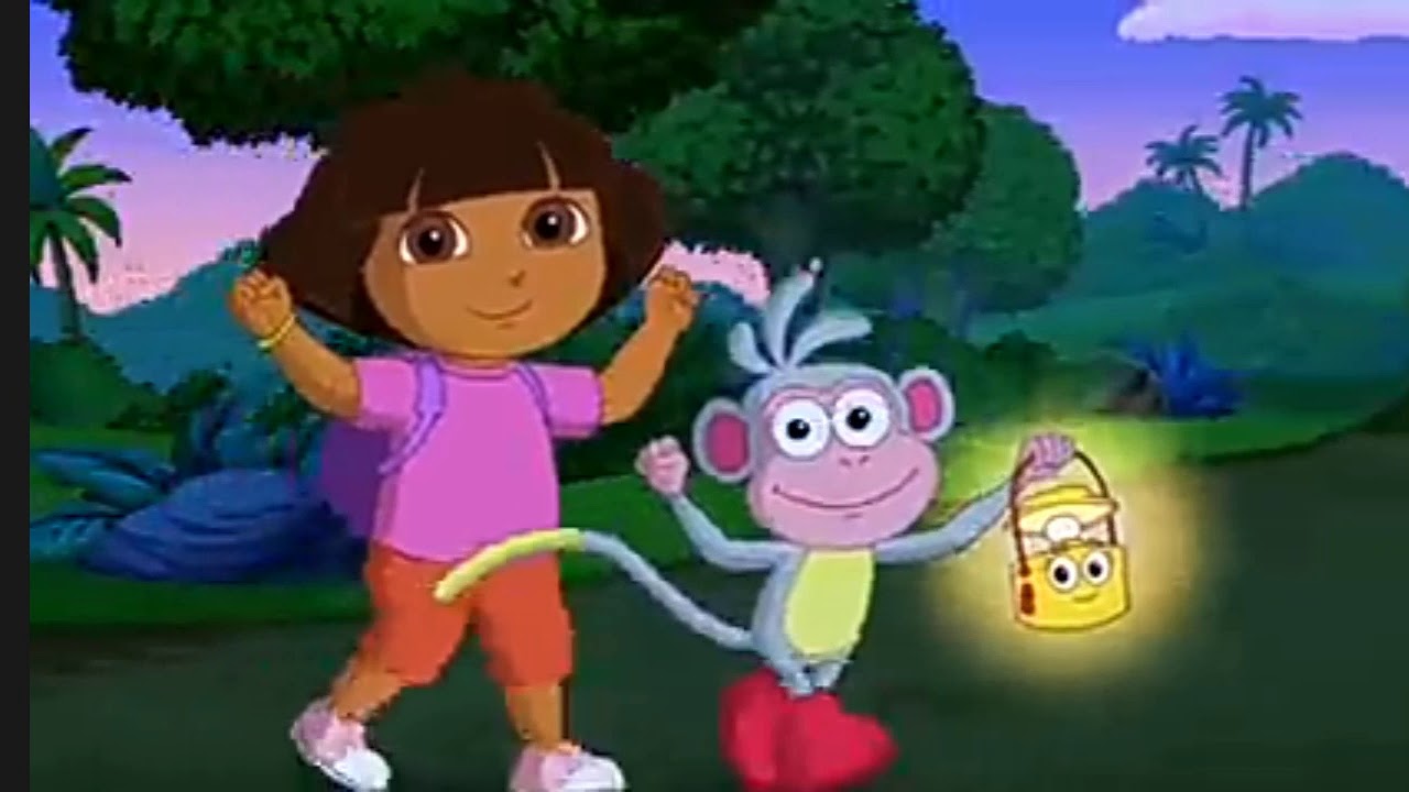 Dora the Explorer/Dora's Night light Adventure/Nick jr.UK - YouTube