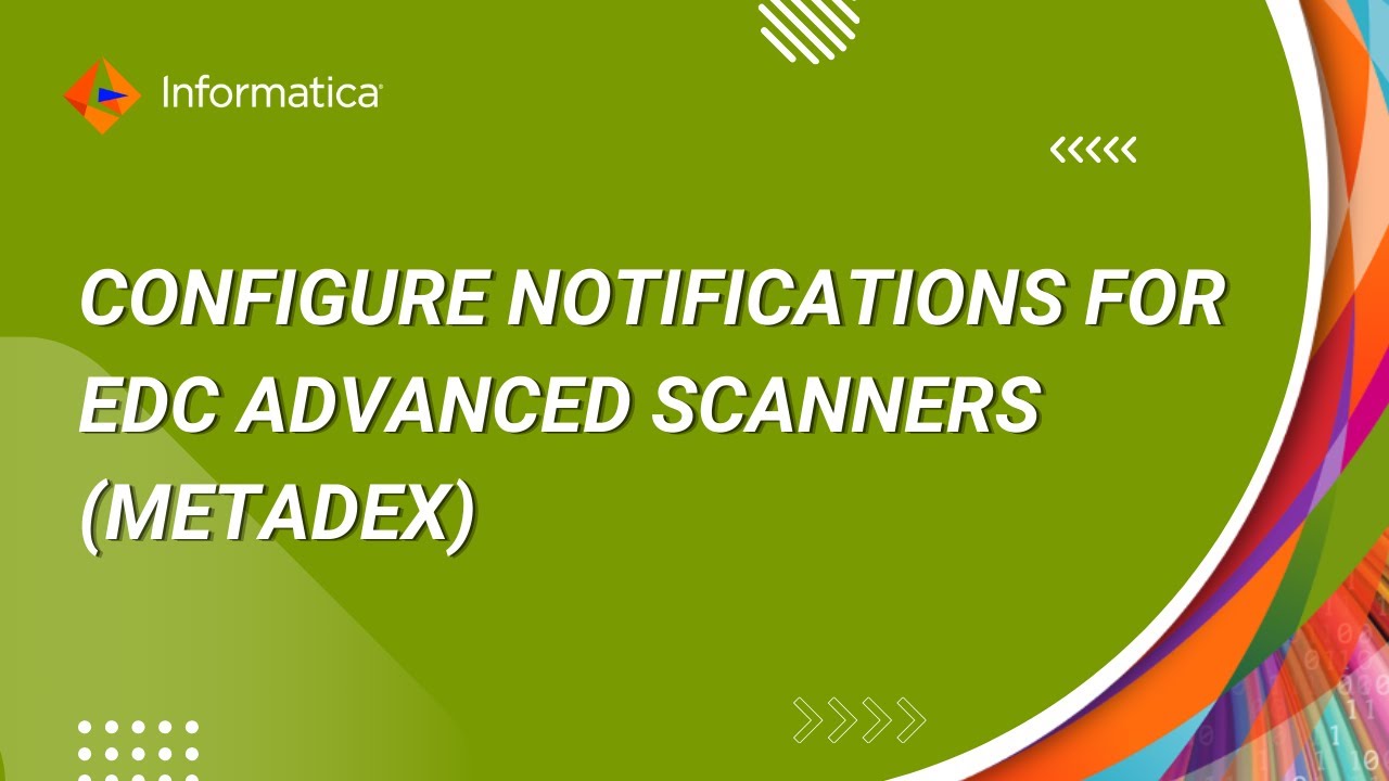 How to Configure Notifications for EDC Advanced Scanners (Metadex ...