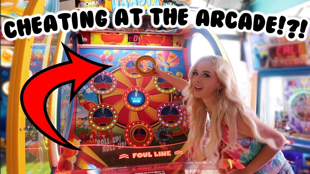 CHEATING AT THE ARCADE = UNLIMITED JACKPOTS!?! - YouTube