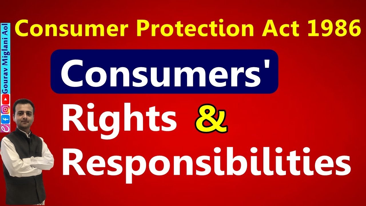Consumers' Rights and Consumers' Responsibilities Class 12 | Rights ...