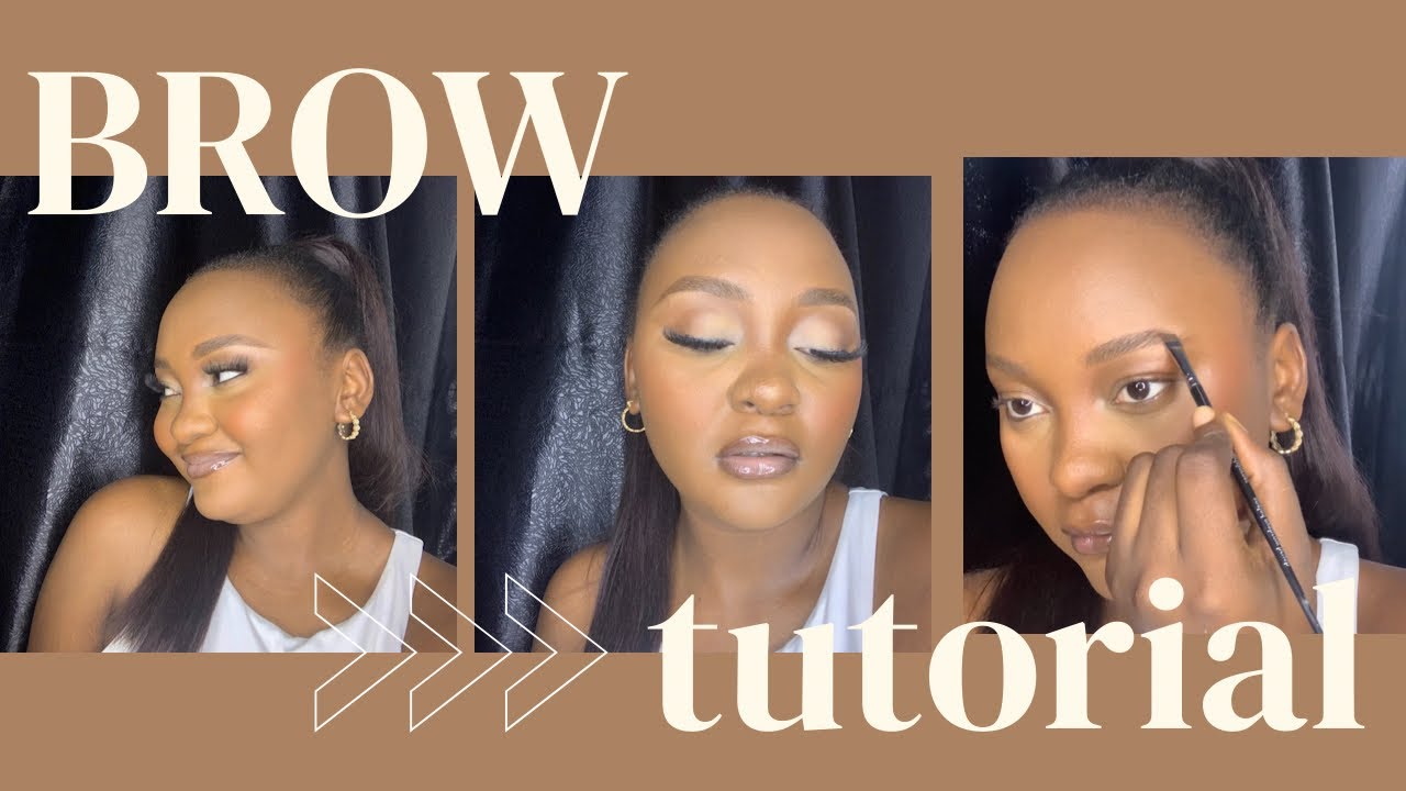 BROW TUTORIAL ( easy step by step tutorial) - YouTube