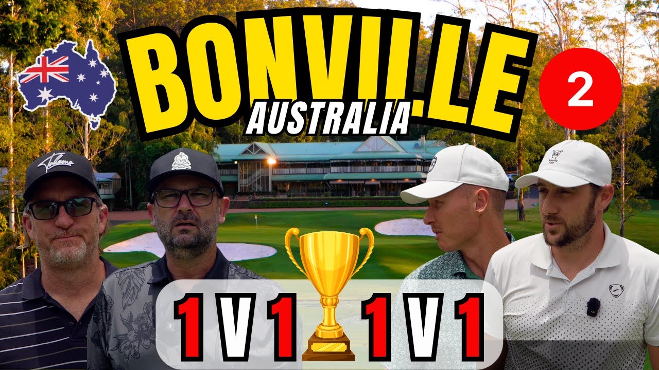 Australia's Best Golf Course BONVILLE Back 9 1v1v1v1 Who Will Win? 🏆 ...