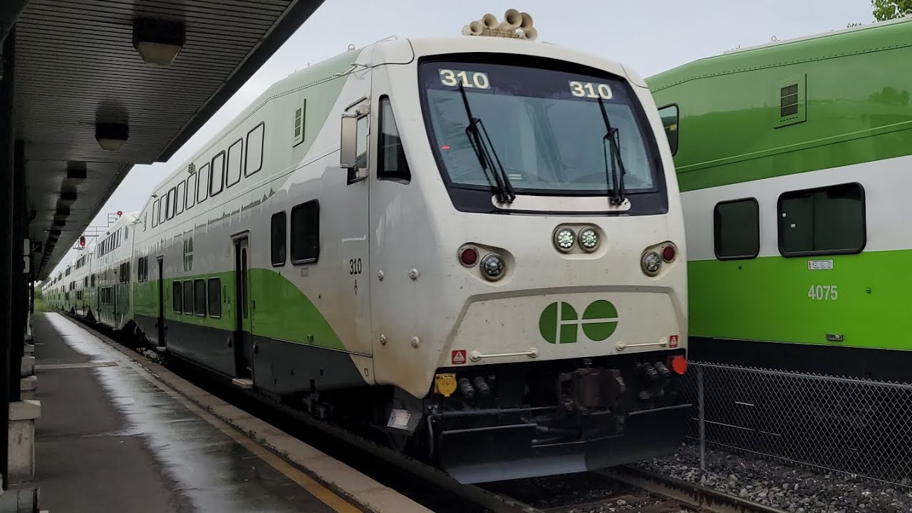 (Nice Driver!) GO 1873 (Hamilton Express) - 310 With 625 Pulling Into ...