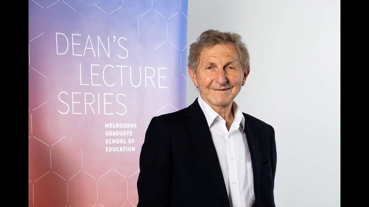 Dean's Lecture Series - Prof Frank Oberklaid on schools as community ...