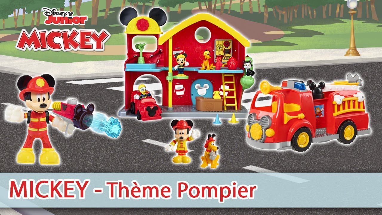Mickey / La Caserne de Pompiers / Pub TV / Giochi France - YouTube
