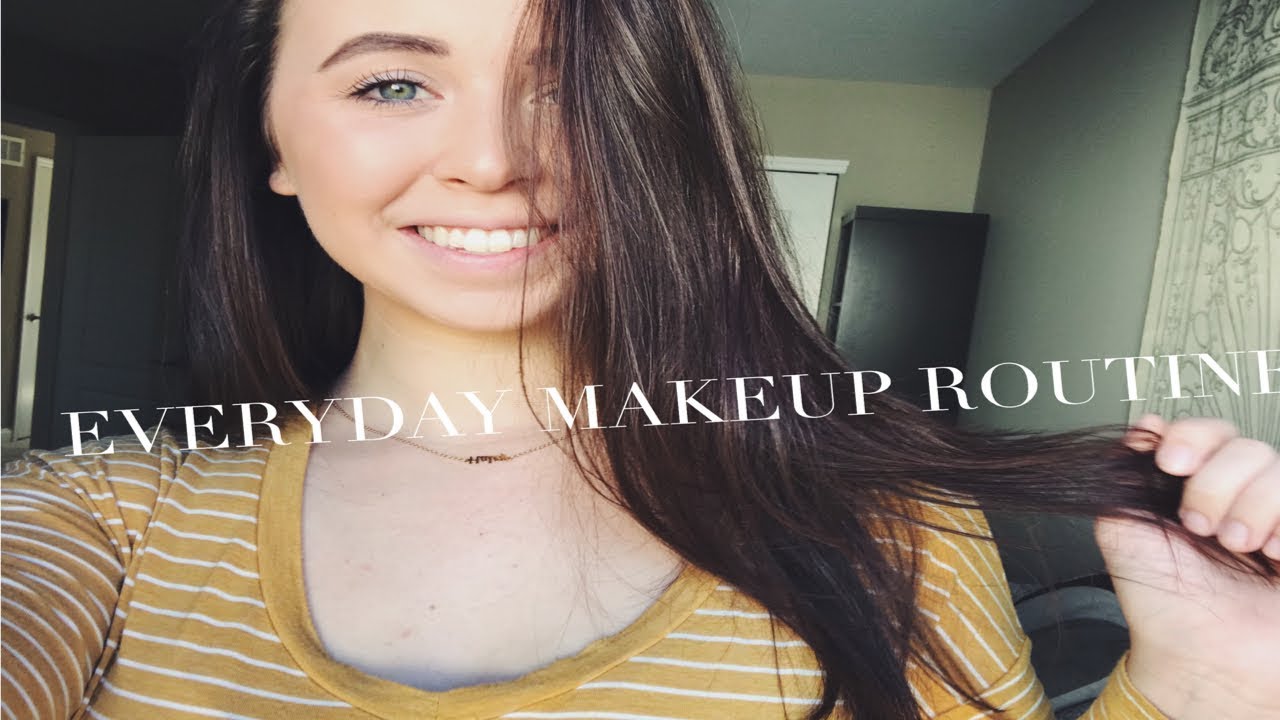 EVERYDAY MAKEUP ROUTINE - HALEY BAUGH - YouTube