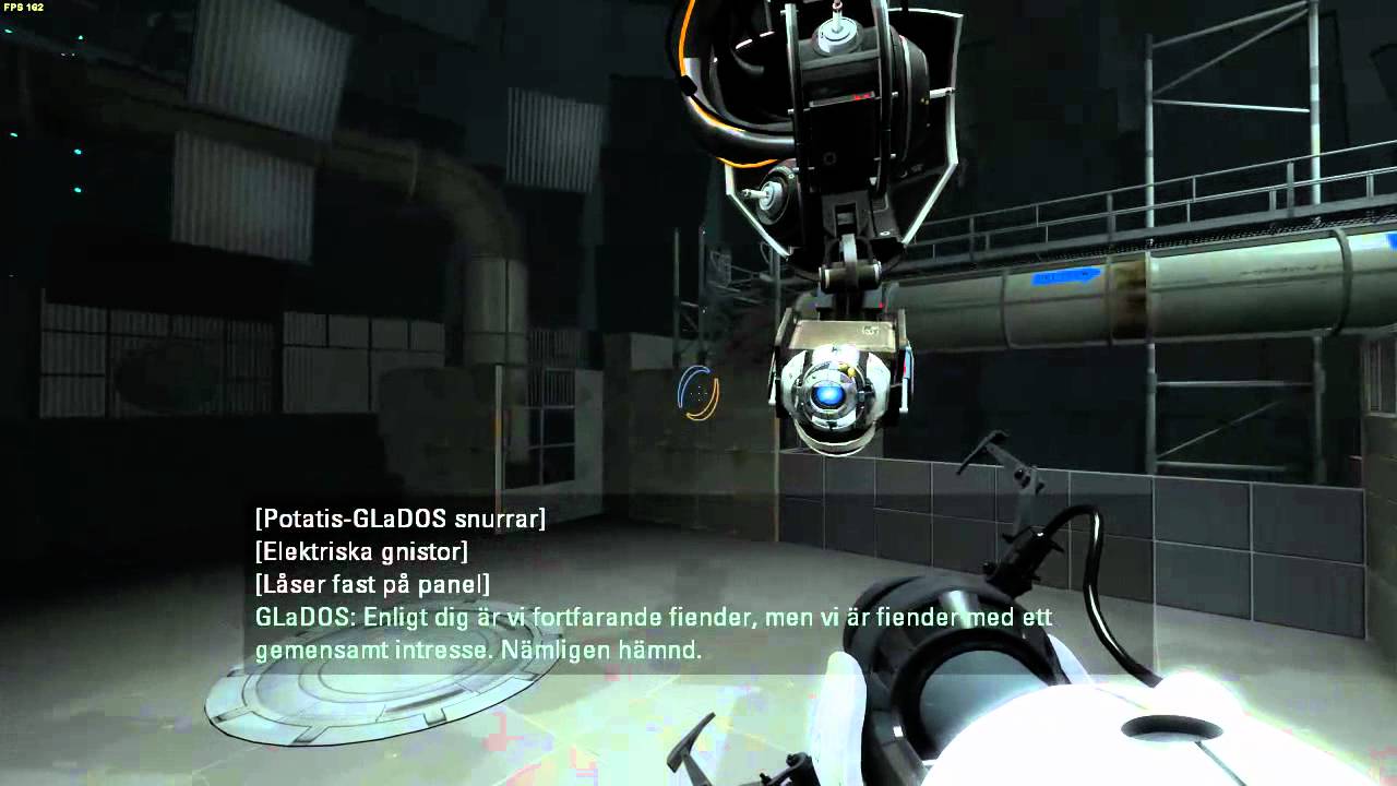 Portal 2 - FULL ENDING - (Def) Wheatley in 3 seconds Flat Earth Moon ...