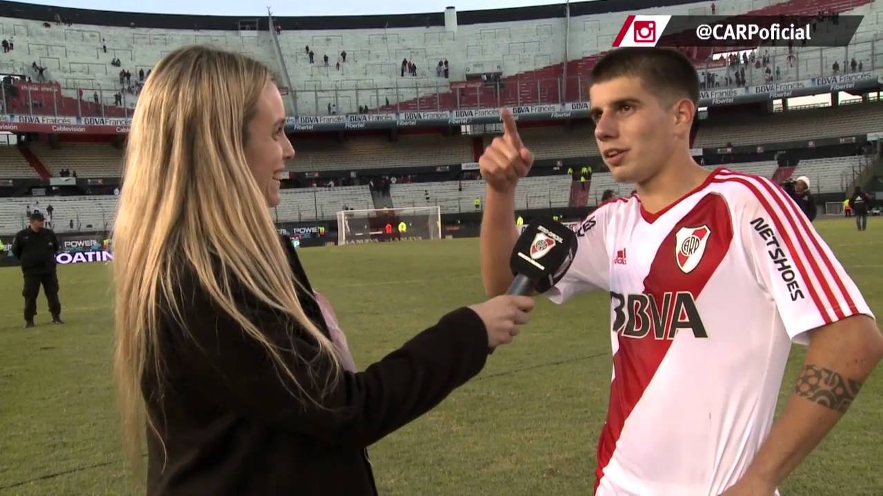 Tomás Andrade, tras su debut en River Es un sueño YouTube 720p - YouTube