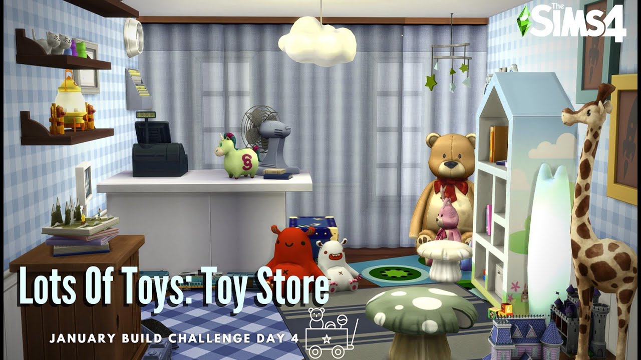 Toy Store || Lots Of Toys Day 4 || HeraldSims Challenge || Sims 4 - YouTube
