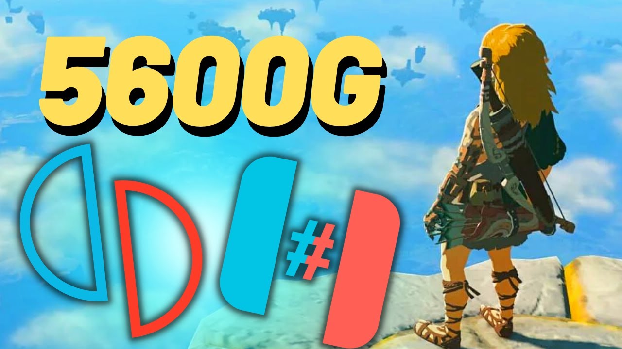 Zelda TOTK no Ryzen 5600g sem placa de vídeo! Testes no YUZU e RYUJINX ...