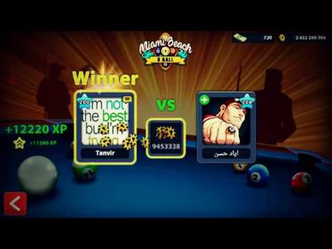 Miniclip 9 ball pool best break ever - YouTube