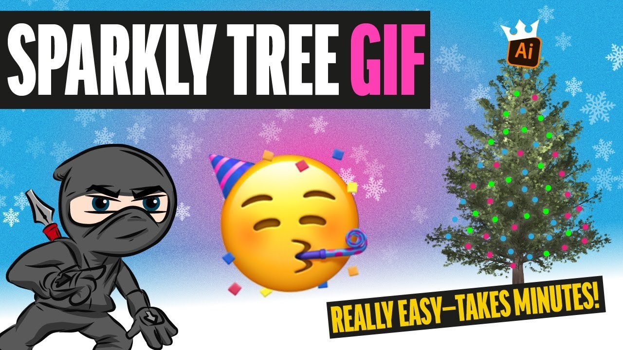 Make a fun Holiday GIF with Photoshop, Illustrator and Astute Graphics ...