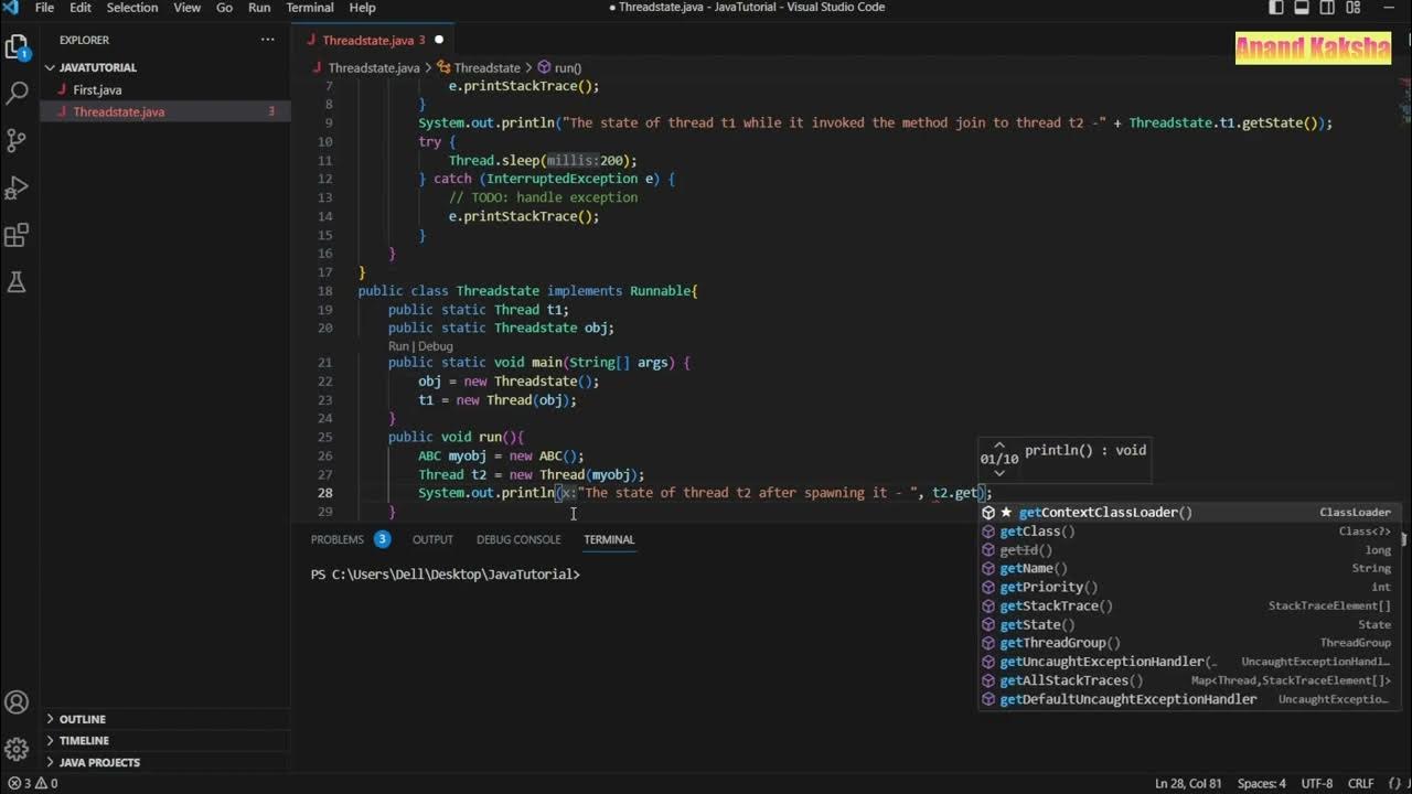 Thread life cycle in java with example | Life cycle of a thread in java ...