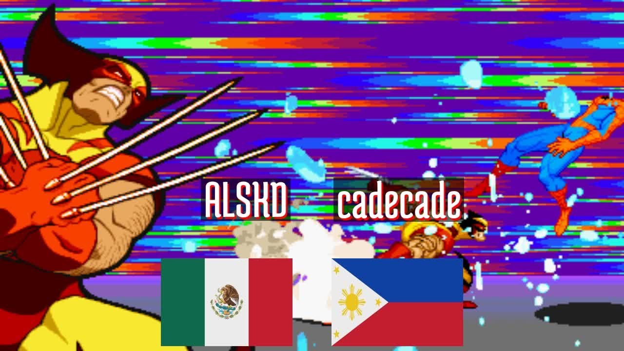 Marvel Super Heroes vs Street Fighter - ALSKD (MX) vs cadecade (PH ...