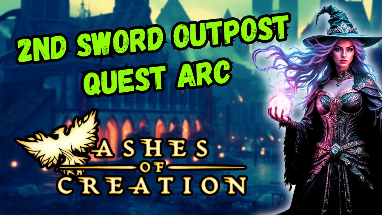 2nd Sword Outpost Quest Guide | Ashes of Creation Alpha 2 - YouTube
