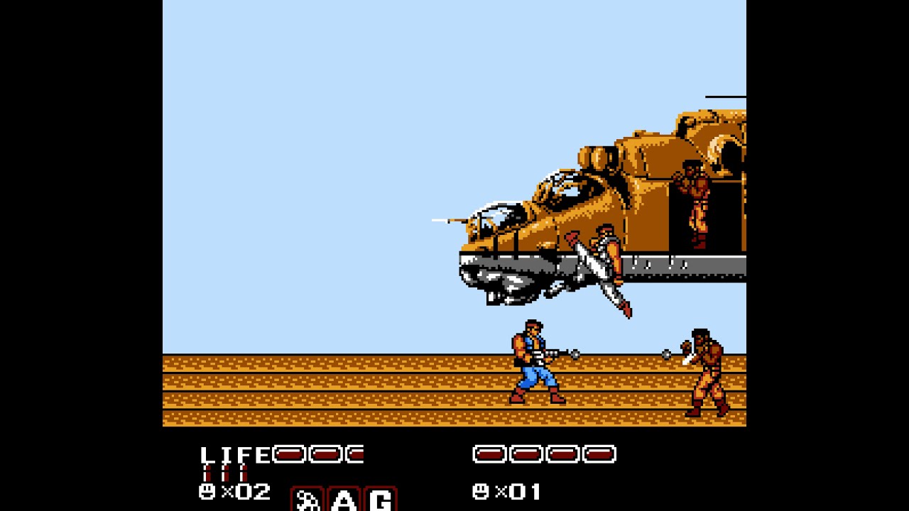 P.O.W.: Prisoners of War NES 2 player Netplay 60fps - YouTube