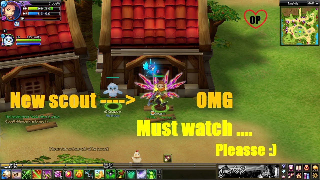 [Nostale UK] Just buying a new scout? SCOUT IS REALLY OP!! - YouTube