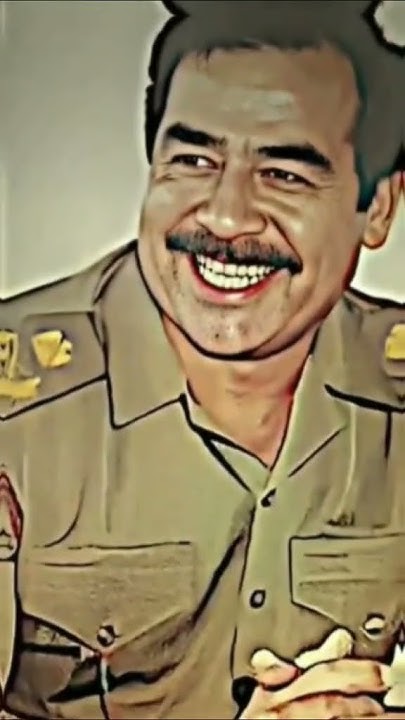 #saddam hussain #edit 👑 - YouTube