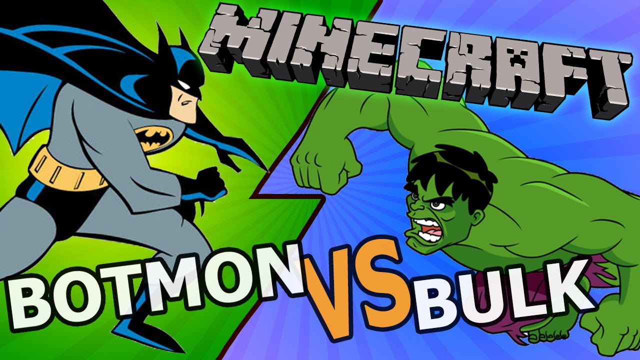 Botmon VS Bulk - Minecraft Smash Heroes - YouTube