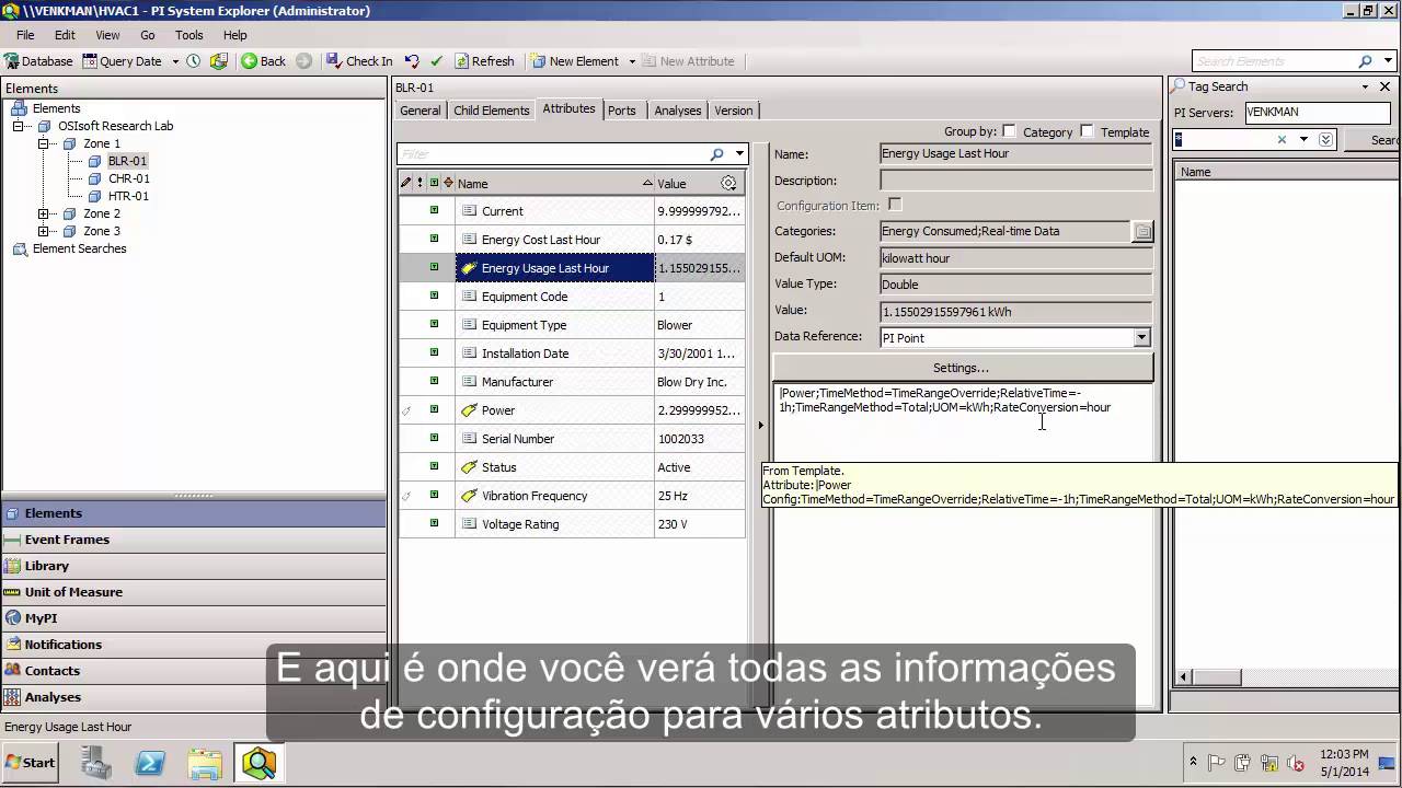 OSIsoft: Navegar no PI System Explorer (PSE) - YouTube