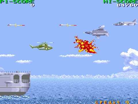 Cobra-Command (Data East 1988)  Attract Mode 60fps