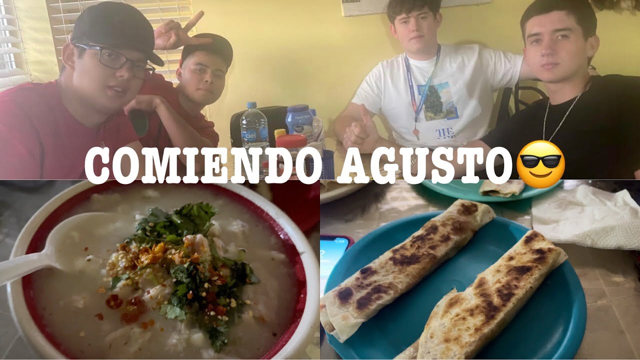 FUIMOS A COMER MENUDO Y BURRITOS FUERA DE LA CIUDAD || EL COMPA BEBO ...