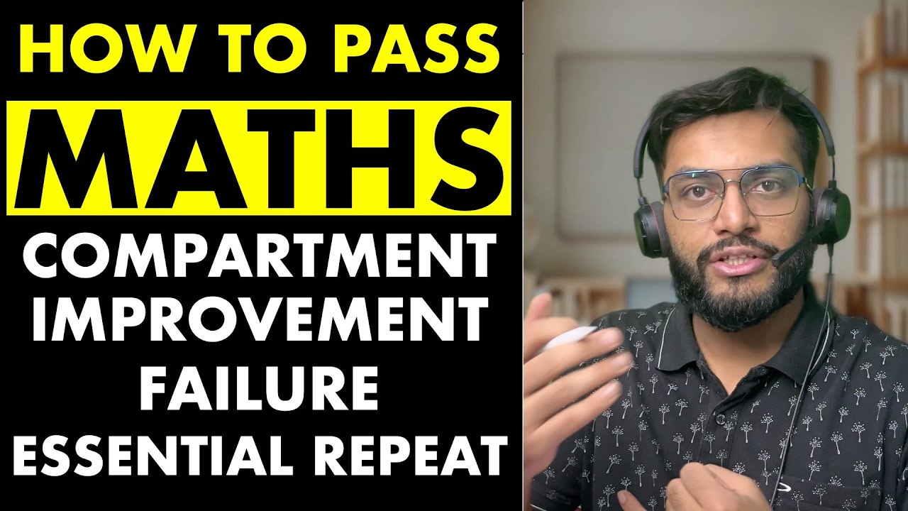 How To Pass Maths Compartment Exam 2025? How To Pass Improvement Exam ...